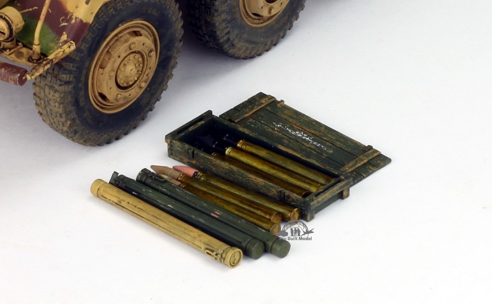 ProBuilt Model 1/35 German Sd.Kfz.234/4 “Pakwagen” Armored Car w/Full ...