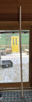 David White Grade Rod Survey Measuring Stick 8’ FT. Wood Telescopic | eBay