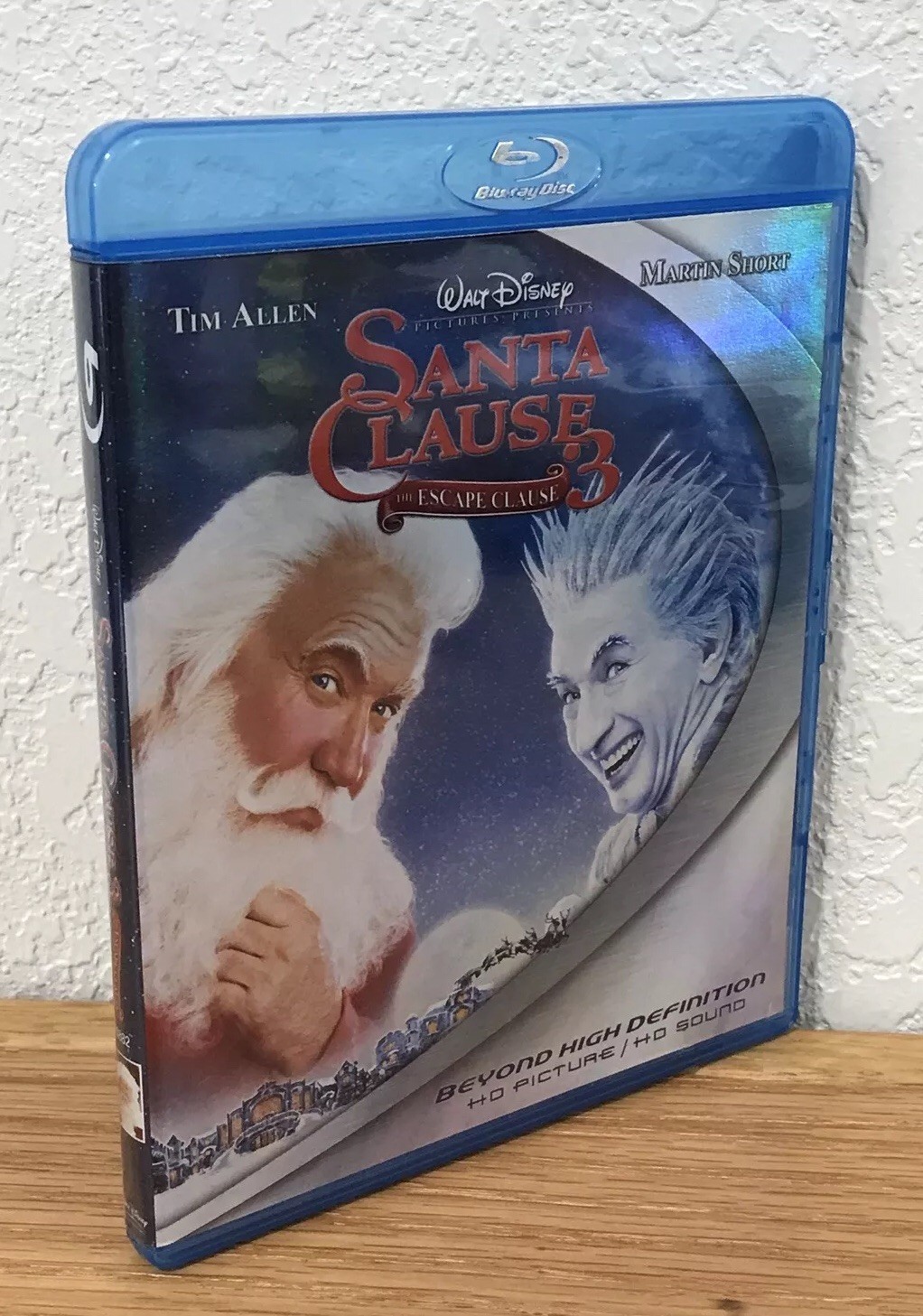 SANTA CLAUSE 3: THE ESCAPE CLAUSE (Blu-Ray, 2007) WALT DISNEY REGION A ...