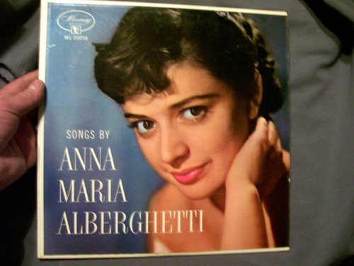 ANNA MARIA ALBERGHETTI SONGS BY MERCURY RECORDS MG 20056 | eBay