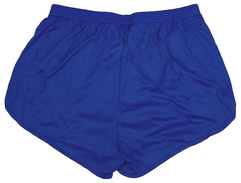 Blue Nylon Soffe Ranger Panties Silkies Running Track Shorts - Men's ...