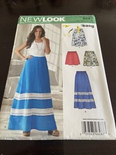LOOK 6437 Plus Size a Line Skirts 10 22 Uncut Sewing Pattern for sale ...