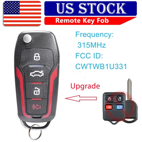 For 2007 2008 2009 2010 2011 2012 Ford Focus Edge Keyless Remote Fob ...