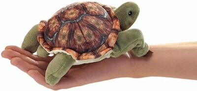 Folkmanis Mini Tortoise Finger Puppet | eBay