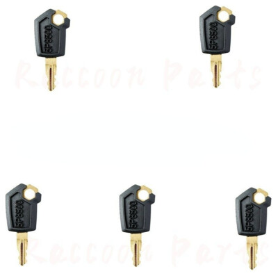 5 CAT Ignition / Lock Keys 5P8500 5P-8500 Excavator Loader Tractor ...