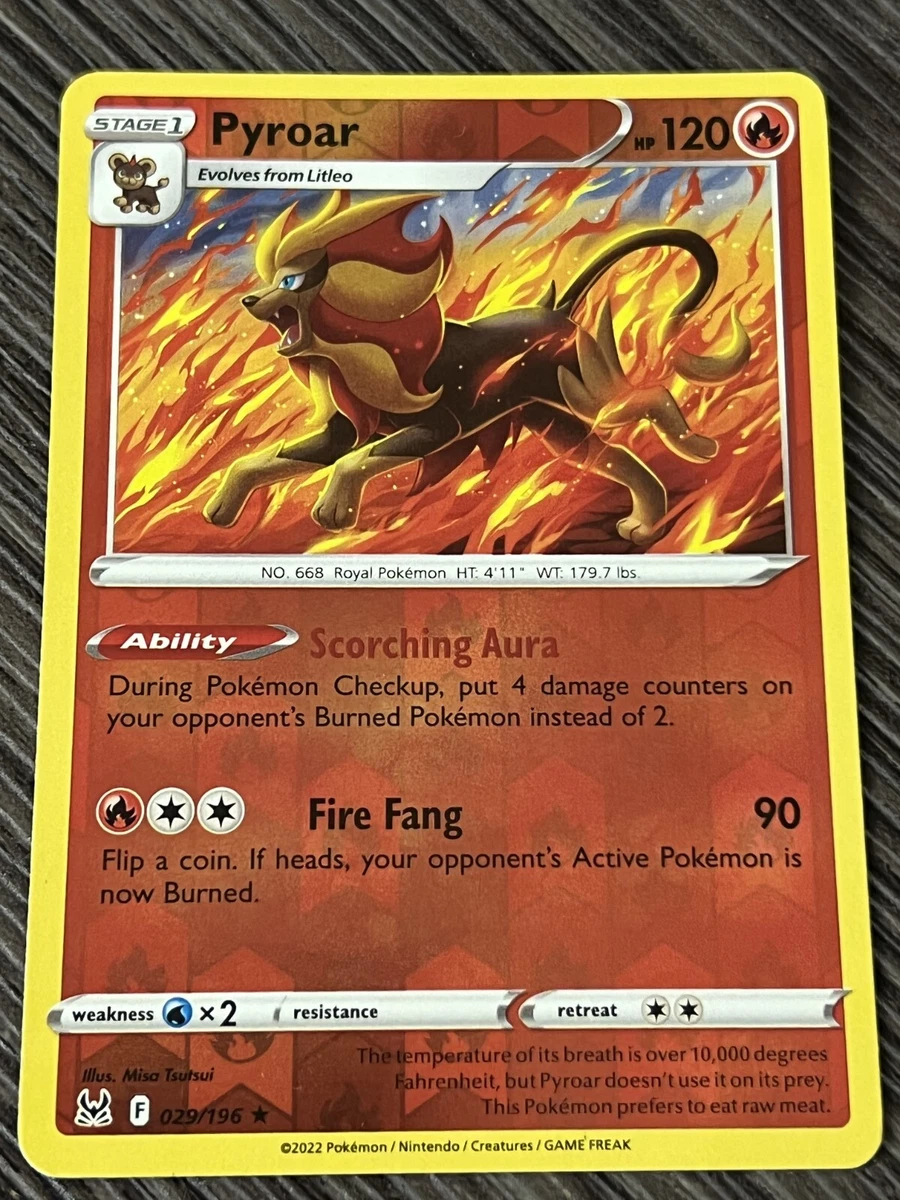 Mega Pyroar Card