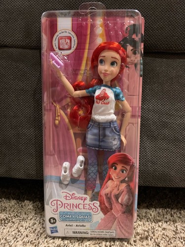 Disney Princess Comfy Ariel, Ralph Breaks the Internet Doll (Walmart ...