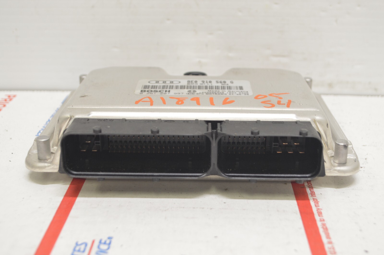 Engine+Control+Unit+%28ecu%29+8E0910560G+2005+Audi+S4+Immobilized for ...