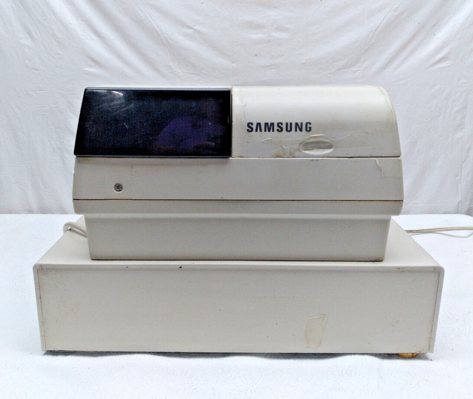 SAMSUNG Sam4s ER-290 Cash Register - Powers on - E1 Error Code - USED ...