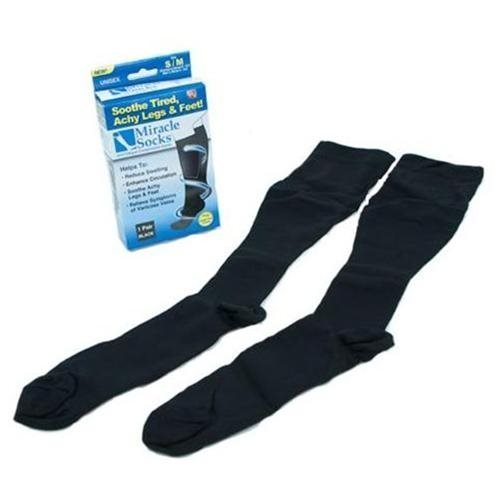 Miracle Socks Antifatigue Compression Socks (Small/Medium) for sale ...