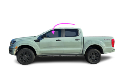 Fits 2019-2023 Ford Ranger 4D Crew Cab Driver Side Front Left Door ...