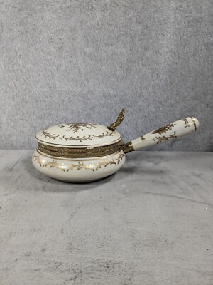 Vintage Isco Silent Butler Crumb Catcher Porcelain Hand Painted Dish ...