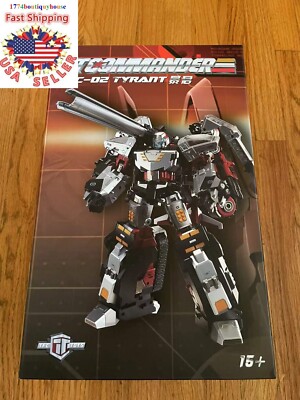 NEW BOX Mega tron TFC STC-02 Tyrant Dominator TRANSFORMER mode ...