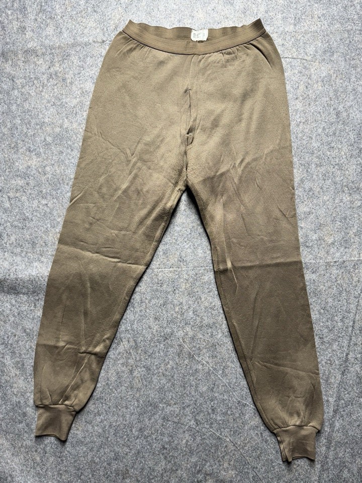 GENUINE U.S MILITARY ARMY COLD WEATHER POLYPROPYLENE UNDER PANTS MEDIUM ...