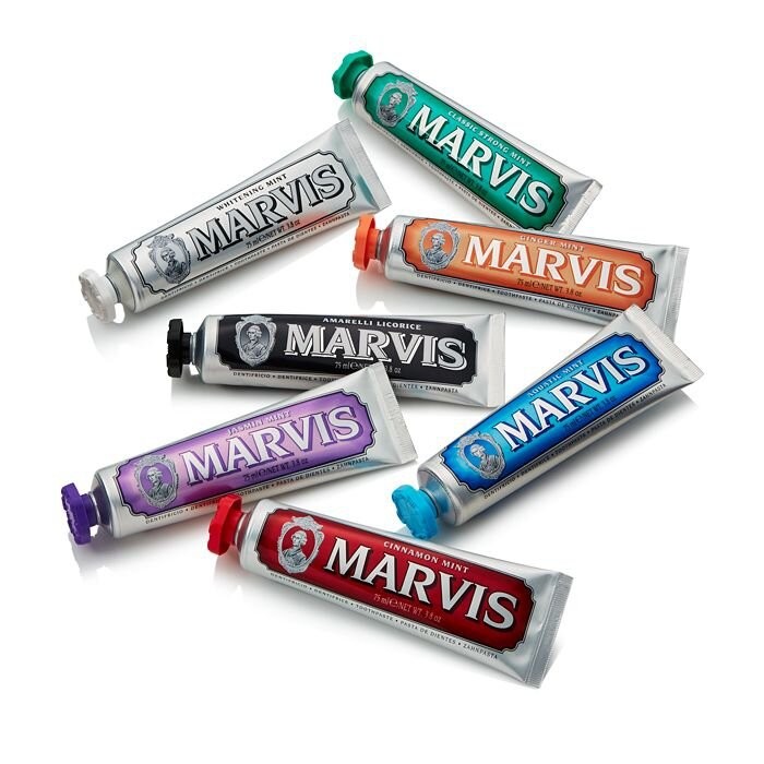 Marvis 7 aromas box, 7x25 ML, healthy teeth and fresh breath, from ...