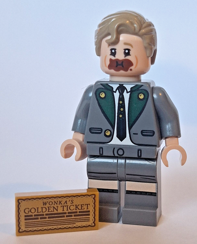 LEGO 21360 Augustus Gloop MINIFIGURE from Willy Wonka & the Chocolate ...