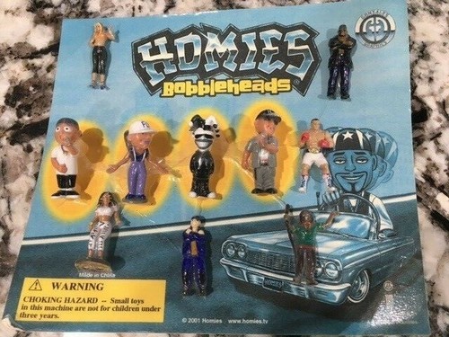 Homies Bobble Head Series 1 #1 Display Pack Original Vending Homie ...