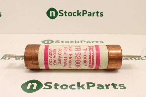 FERRAZ SHAWMUT TRS200R USNT - CLASS RK5 FUSE 200 AMPS 600VAC VOLTS (kV ...