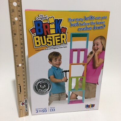 Strictly Brik Buster Construction Toppling Tower Game Brick Briks ...