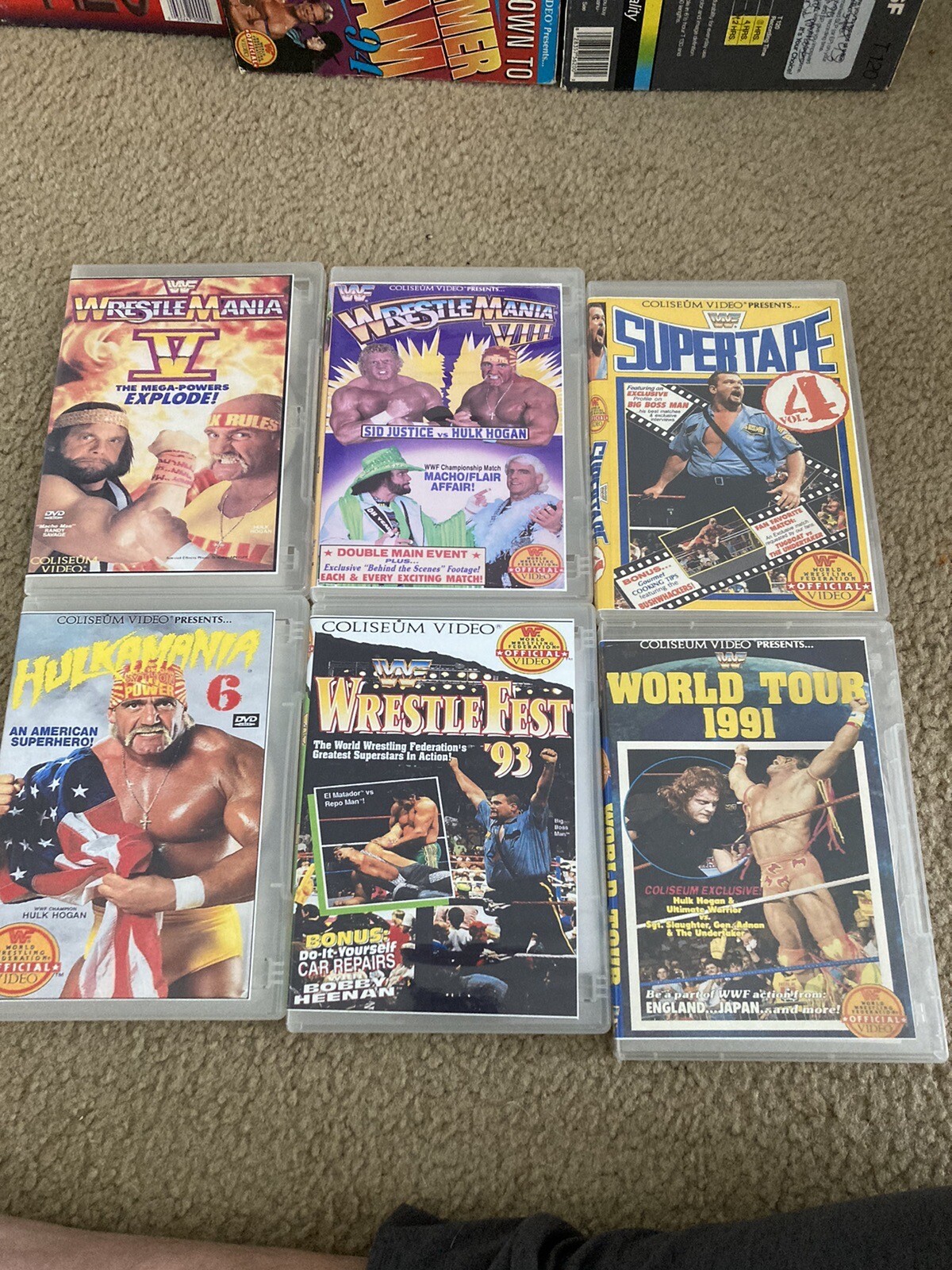 WWF DVD WWE Ppv Event Coliseum Home Video Lot | eBay