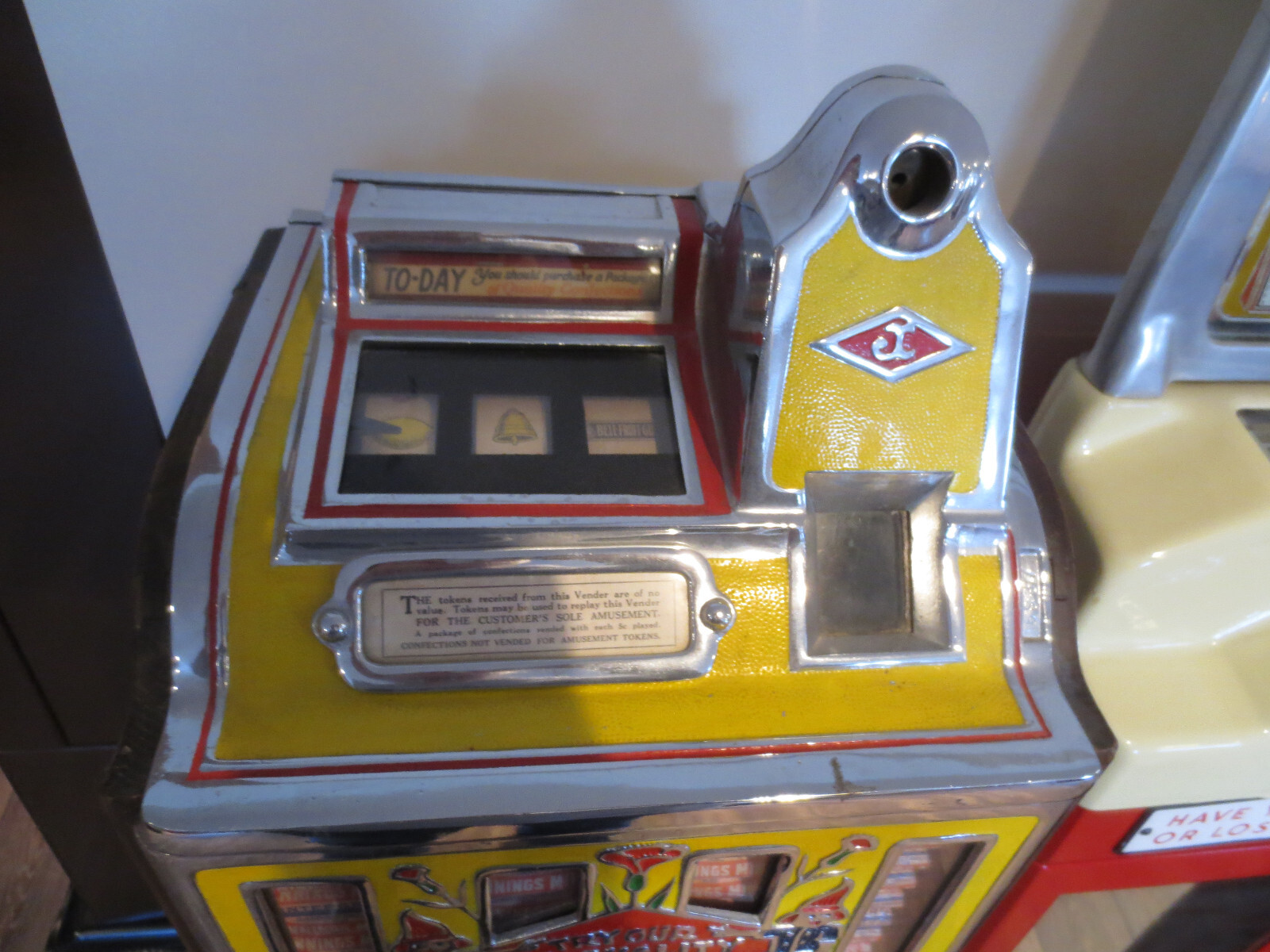 Antique 1920s Jennings Slot Machine (Fully Restored) w/ Stand | eBay
