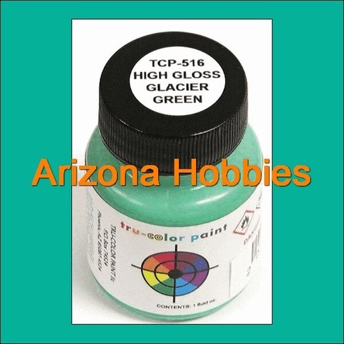 High-Gloss GLACIER GREEN 1 oz. bottle Tru-Color Paint | eBay