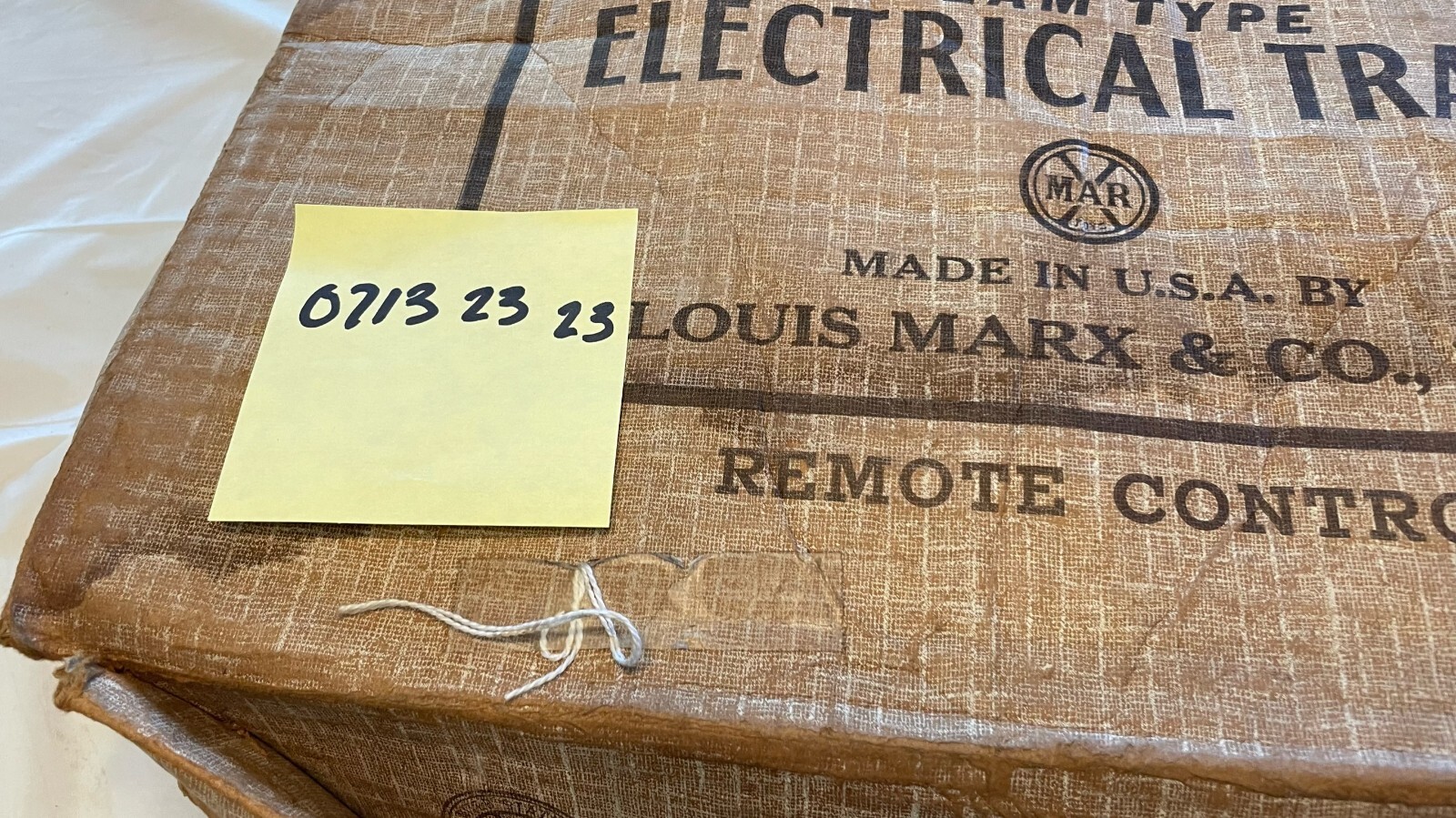 Steam Type Electrical Train Vintage Louis Marx Stream Line 4222 Tracks ...