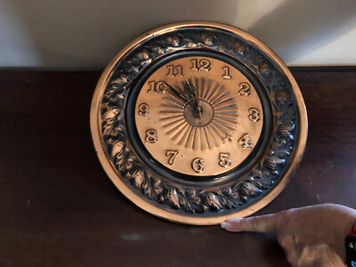 Coppercraft Clock | eBay