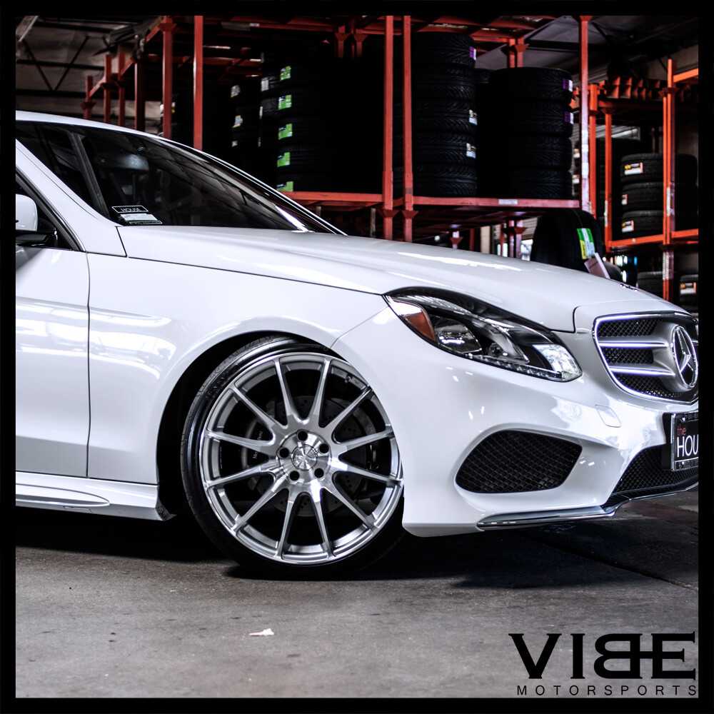 19" MRR GROUND FORCE GF6 SILVER CONCAVE WHEELS RIMS FITS CHEVROLET ...