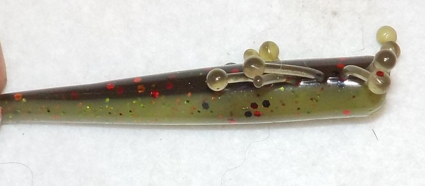 8PK 3" KALIN'S TICKLE TAIL NED LEECH BASS FISHING LURE CHOICE OF COLOR ...