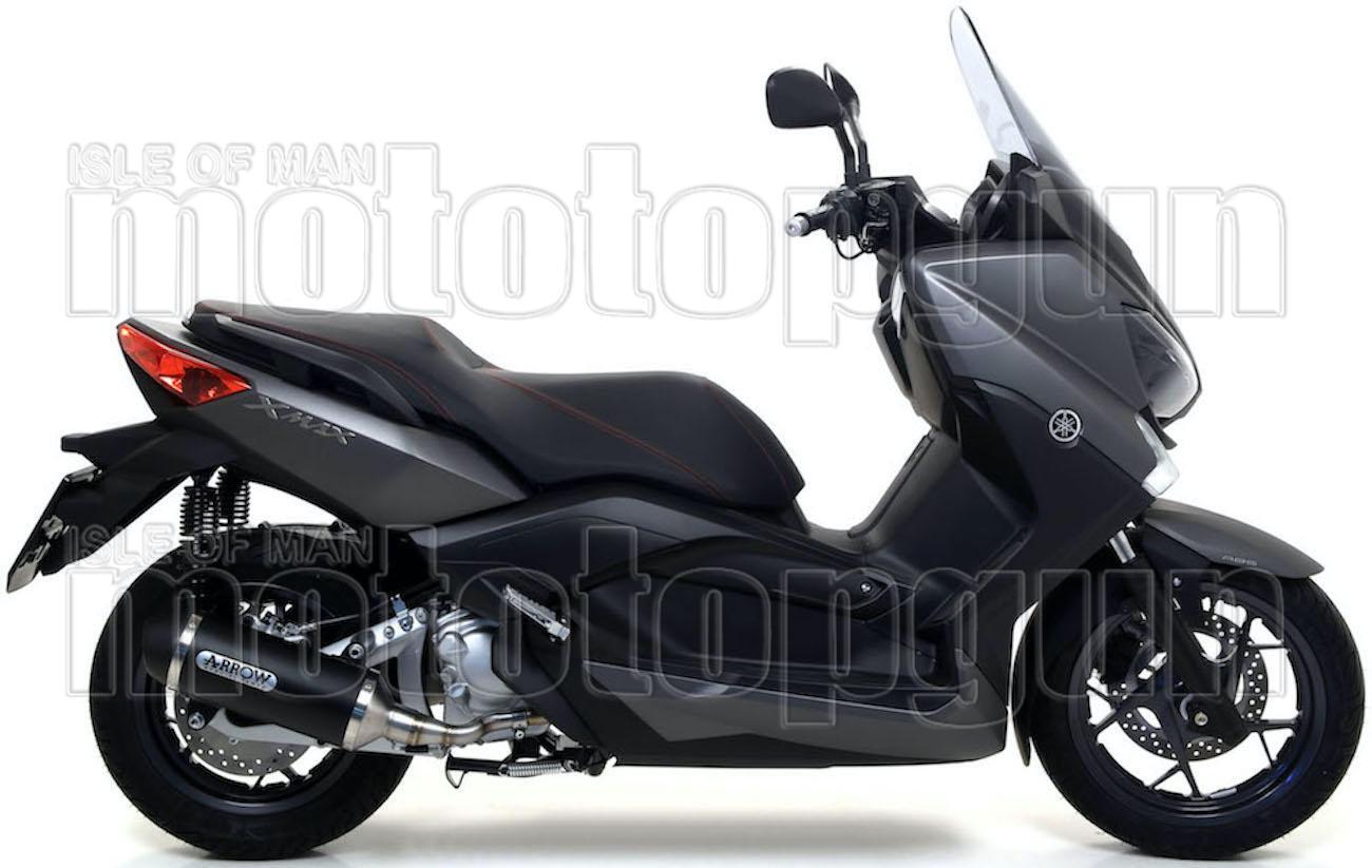 ARROW POT ECHAPPEMENT APPROUVE RC URBAN NOIR YAMAHA XMAX X-MAX 250 2010 ...