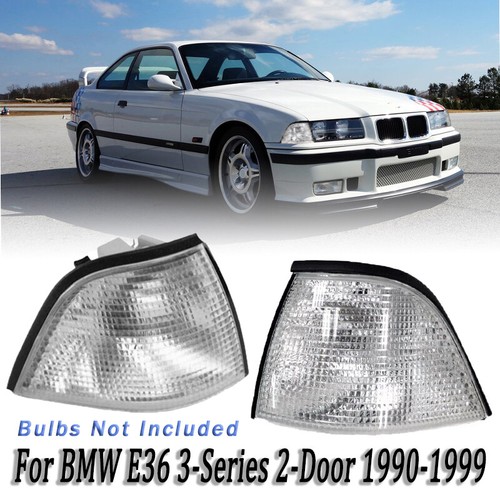 For BMW E36 3-Series Coupe Left + Right Front Indicator Repeater Lights ...