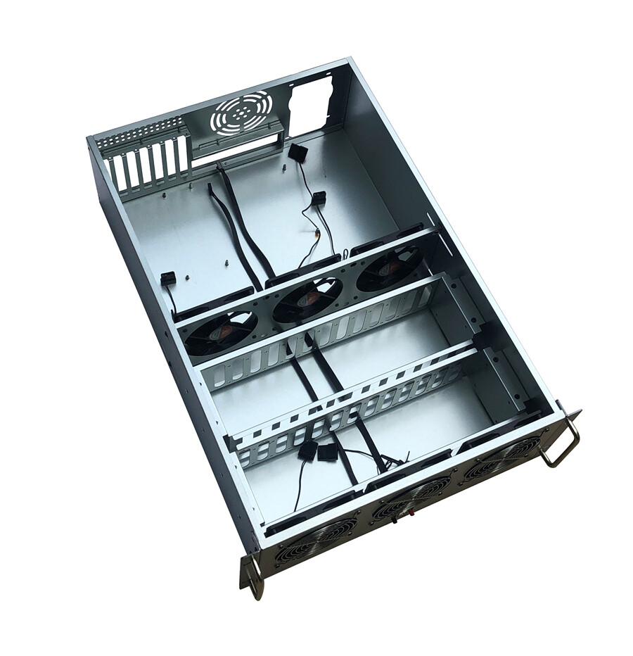 4U Server Case For Chia Mining 24Disk Chassis Frame Rig Server Direct ...