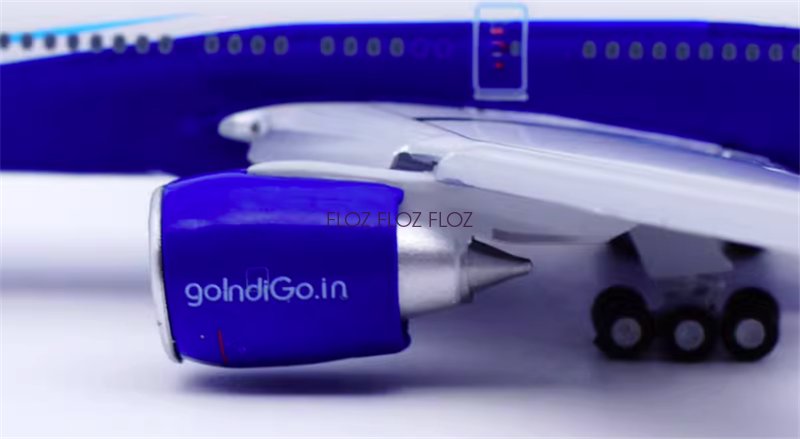 for JC Wings IndiGo for Boeing B777-300ER TC-LKD Flaps Down 1:400 Pre ...
