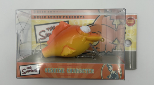 Vintage The Simpsons 2002 RARE Toxic Tuna Blinky By Relic Fishing Lures ...