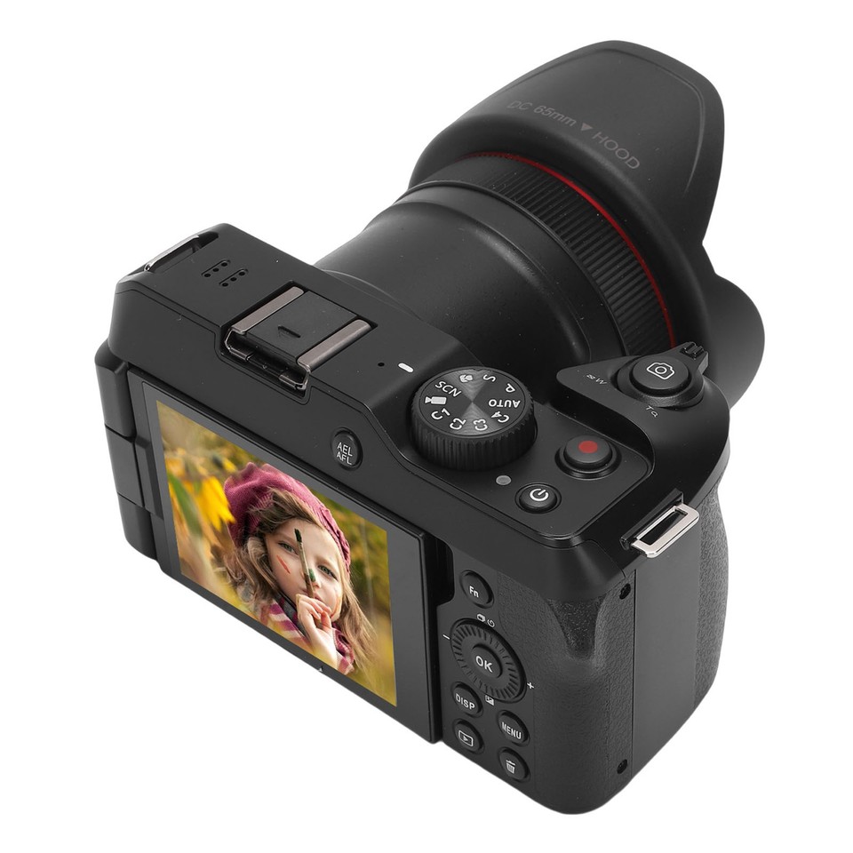 5K Digital Camera 72MP 270° Flip Screen 12x Optical Zoom Digital Video ...