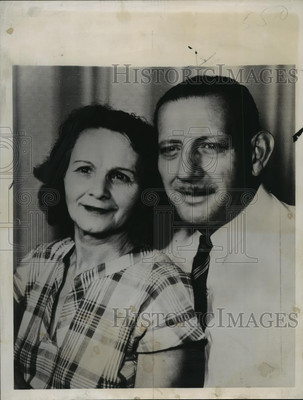 Undated Press Photo Morley V King and his wife which he murdered ...