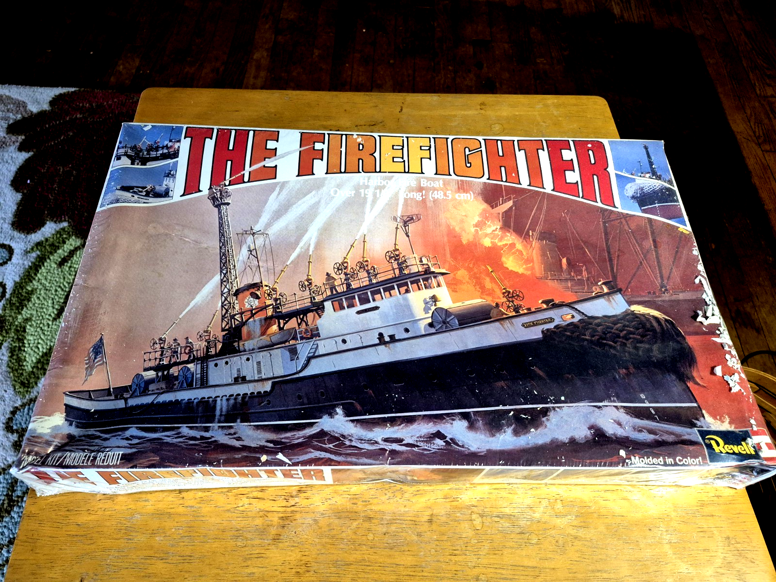 VINTAGE 1979 REVELL Model THE FIREFIGHTER HARBOR FIRE BOAT Kit #0389 | eBay