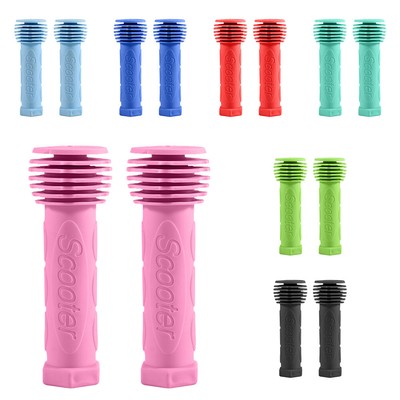 1 Pair Rubber Grip Soft Bicycle Handle Bar Grips Cover for Kids ...
