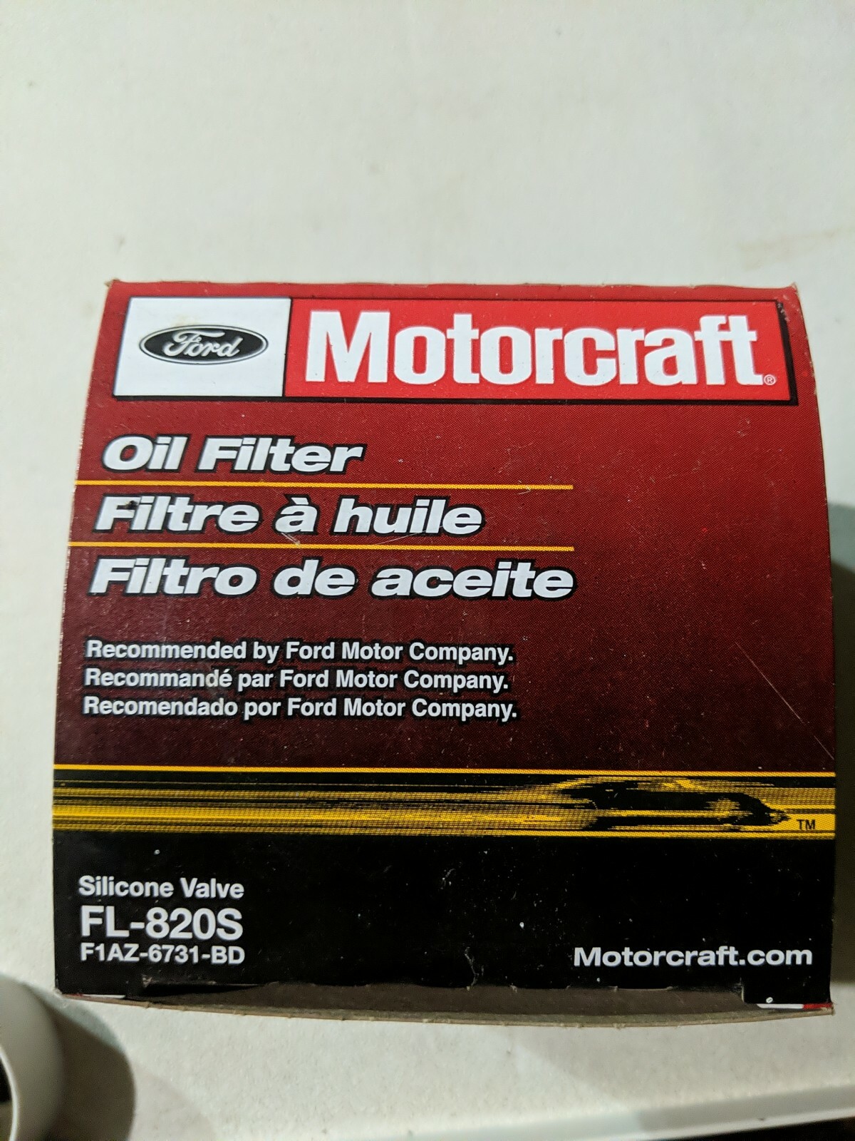 Motorcraft FL-820-S Oil Filter | eBay