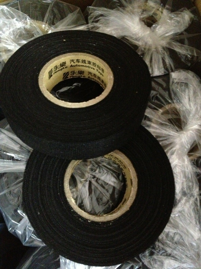 10pcs Adhesive Cloth Fabric Tape Wiring Harness Loom Tape Cable Roll ...