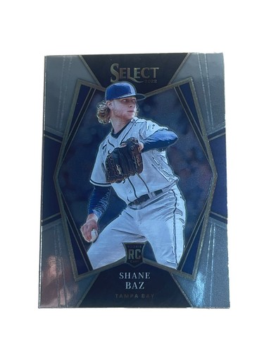 2022 Tampa Bay Rays ROOKIE Shane Baz Panini Select PREMIER LEVEL SP ...