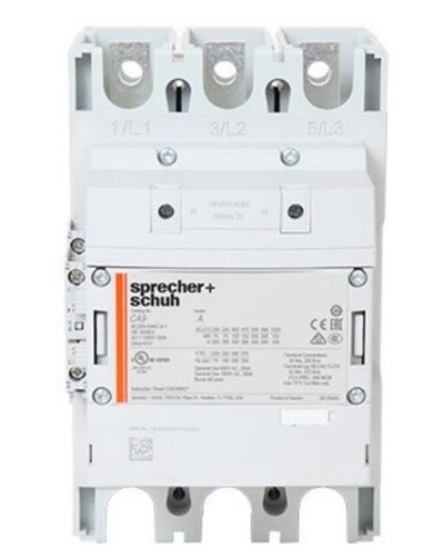 CA9-205-11-24W, Sprecher & Schuh, ELECTRICAL MOTOR CONTACTOR 205A 24V ...
