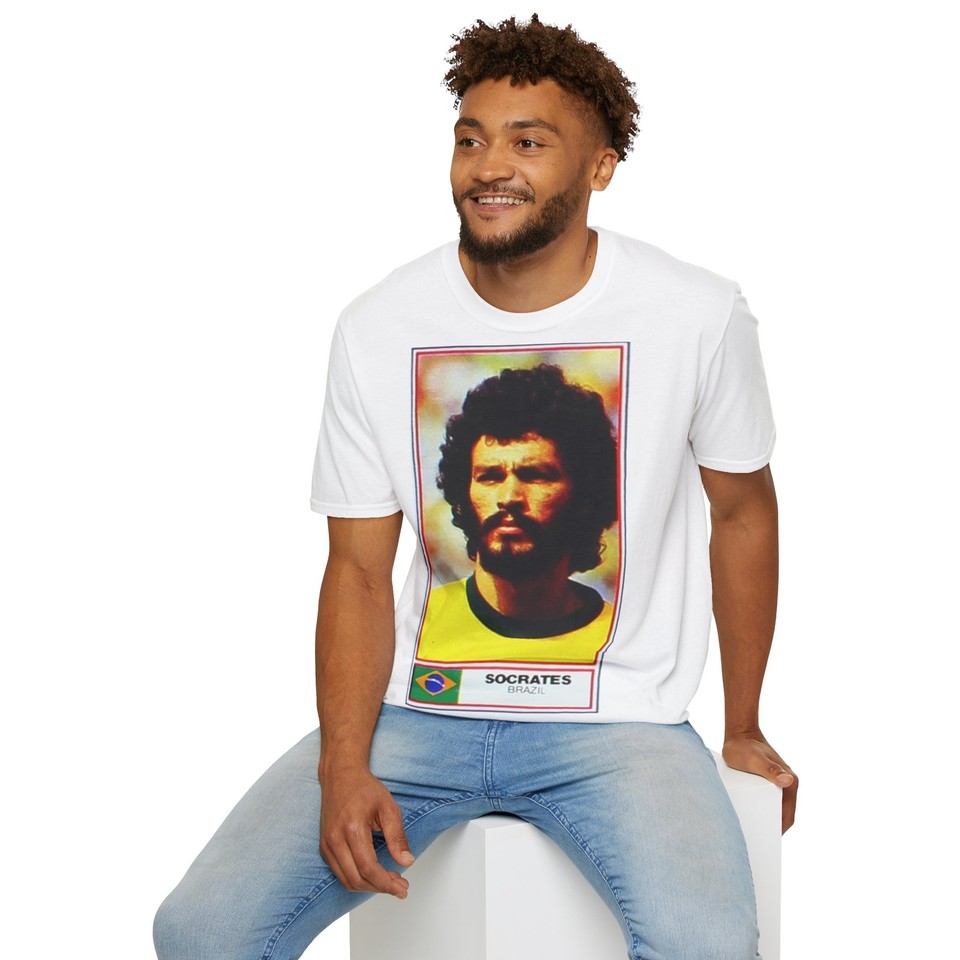 Socrates Brazil World Cup Football T Shirt | eBay.de