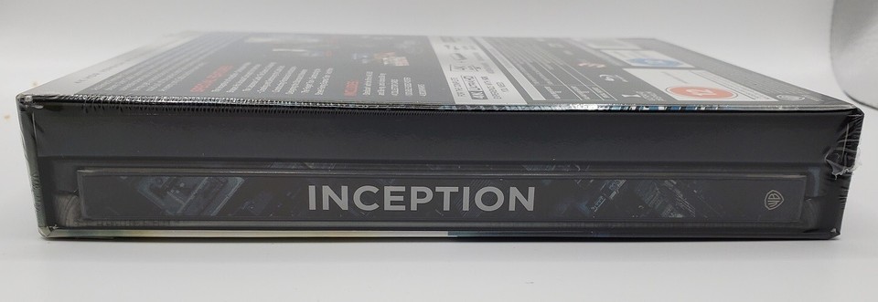 INCEPTION (2010) Ultimate Collector's Edition 4K UHD Blu-Ray Steelbook ...