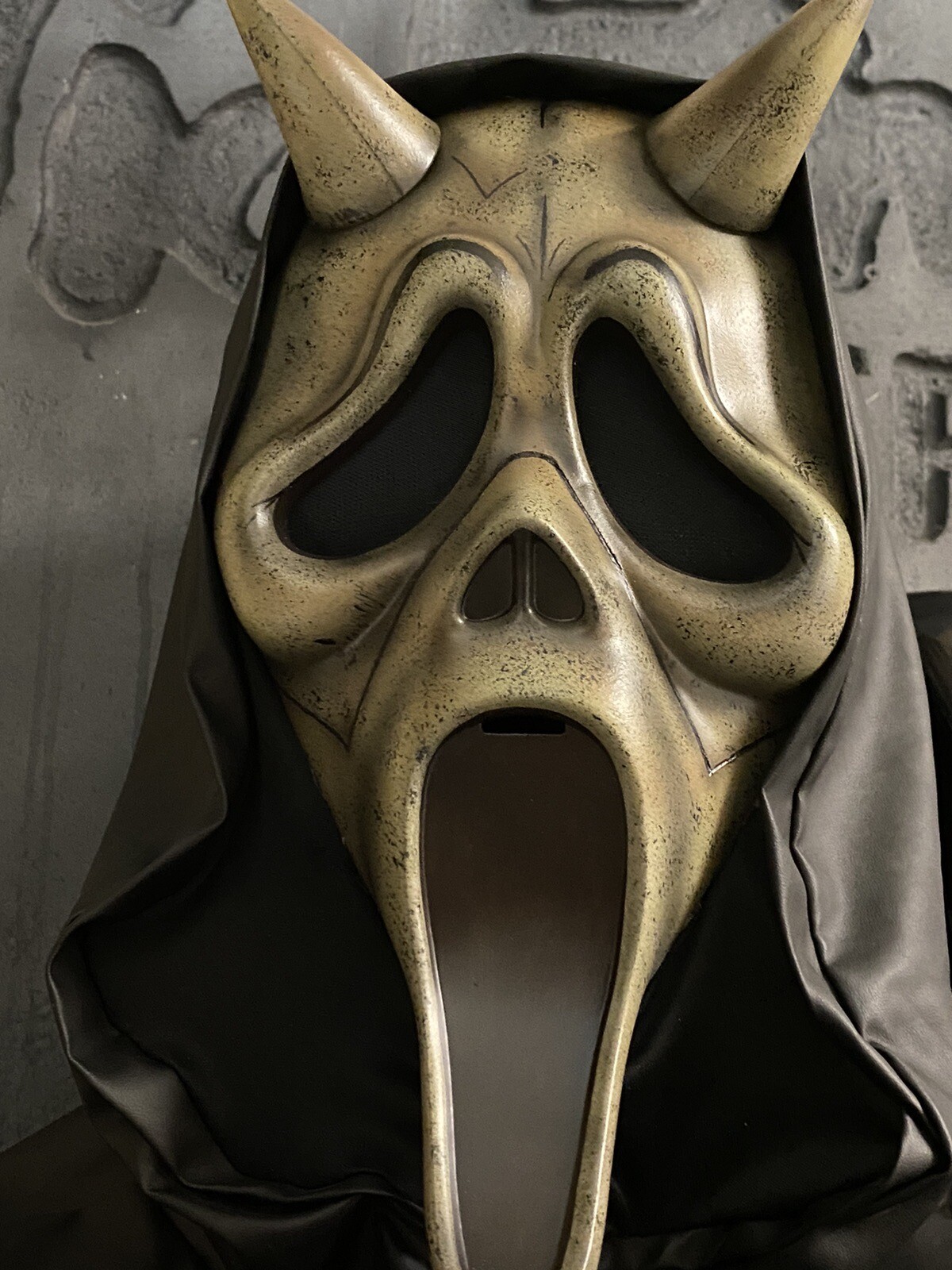 Ghostface The Grabber Mask The Black Phone Scream Mask Rehaul Horror ...