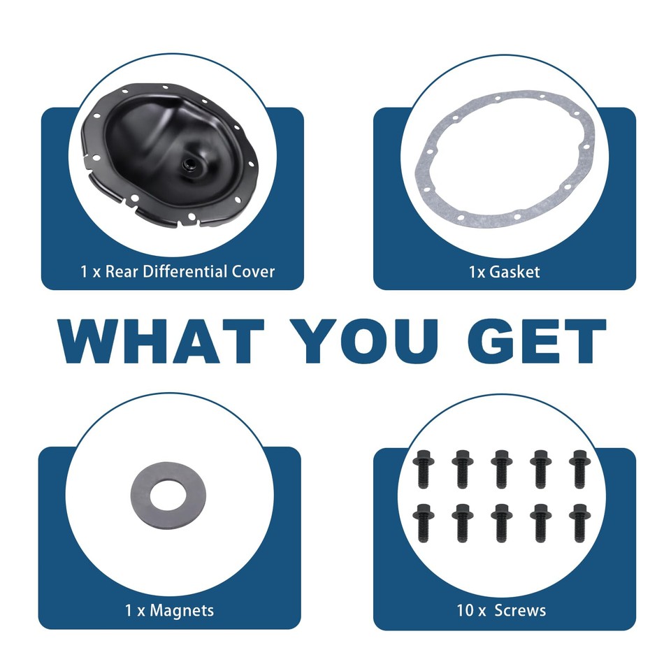 Rear Differential Cover 697-706 for Chevrolet Silverado 1500 Suburban ...