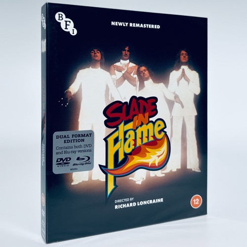 Slade in Flame Blu-ray BFI Documentary DVD Band Noddy Holder Jim Lea ...