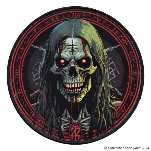 Zombie Patch Up to 25cm, Large Jacket Back Patch, Metal Punk MC Biker ...