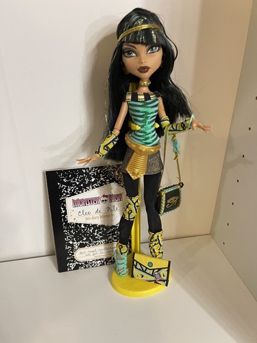 2011 Mattel Monster High Wave 2 Cleo De Nile School's Out Doll Great ...